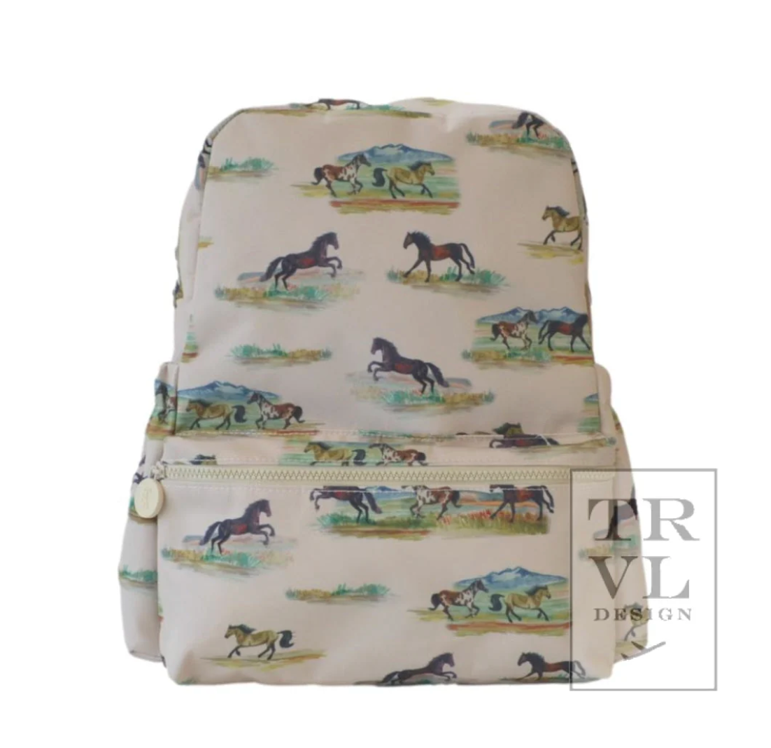 BACKPACKER - WILD HORSES BACKPACK – Dogwood Darlings